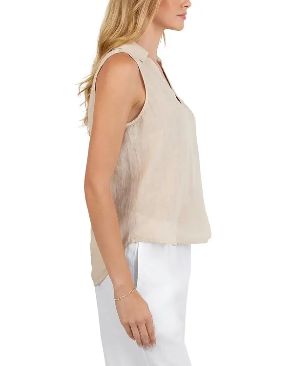 Bella Dahl Sleeveless Linen Pullover