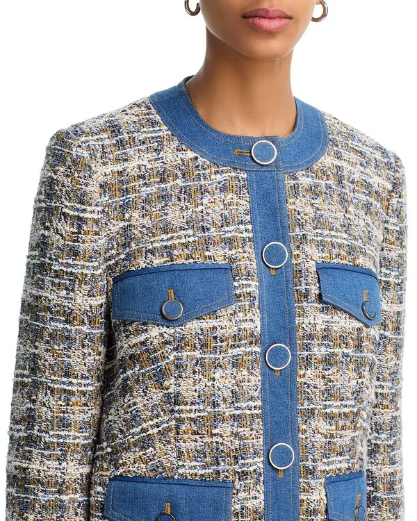 Veronica Beard Ainslie Jacket - Navy Multi