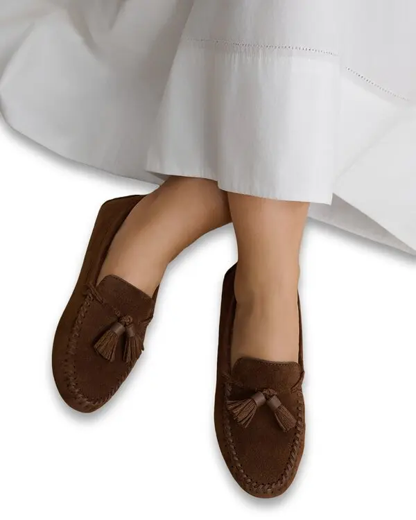 Jenni Kayne Beck Moccasin Loafers - Chocolate