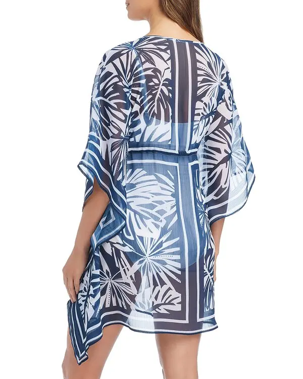 BLEU BY ROD BEATTIE Deep V Cover Up Caftan - Midnight