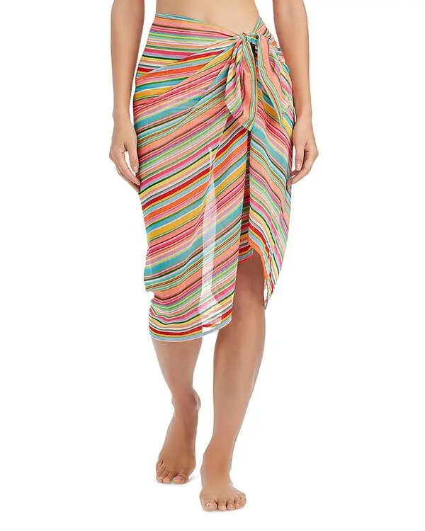 BLEU BY ROD BEATTIE Pareo Cover Up Skirt - Multi