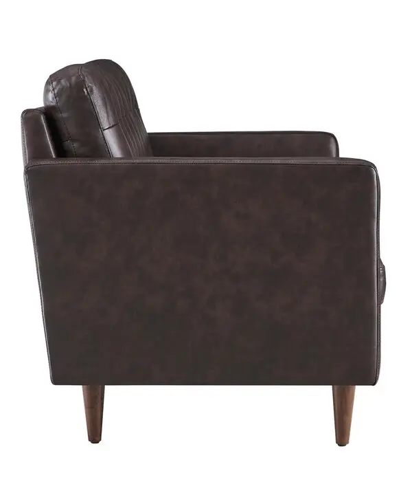 MODWAY Exalt Tufted Leather Sofa