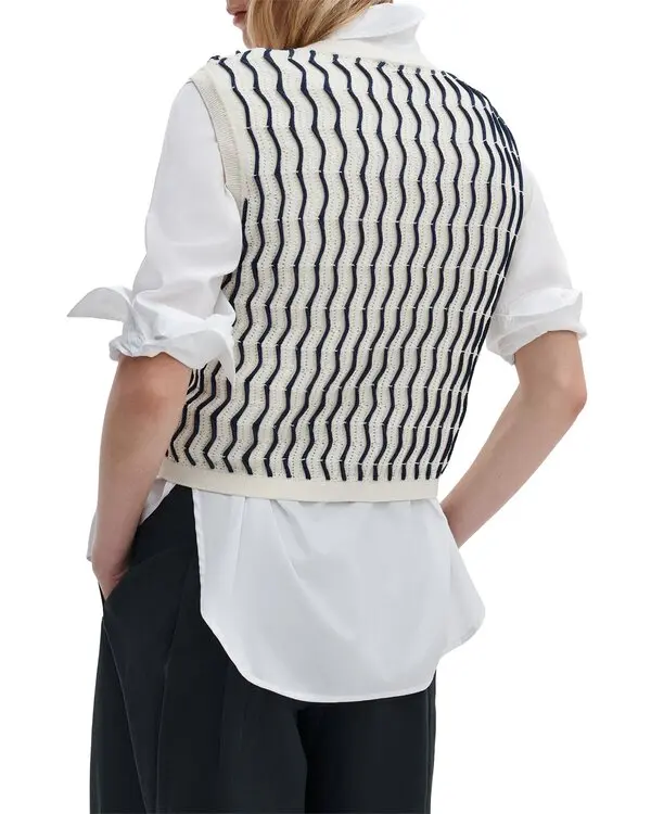 Rag & Bone Leslie Stripe Vest