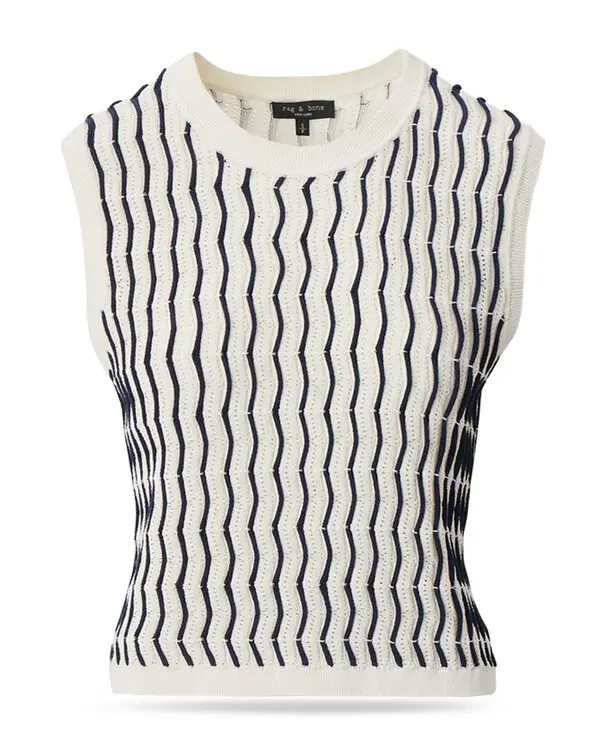 Rag & Bone Leslie Stripe Vest