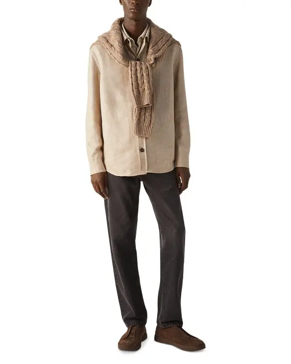 Zegna Silk Shirt - Ivory