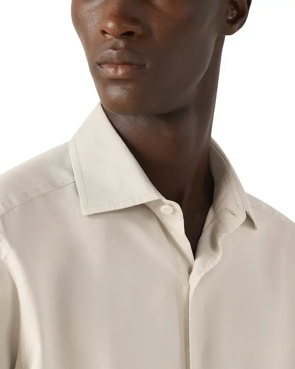 Zegna Silk Shirt - Ivory