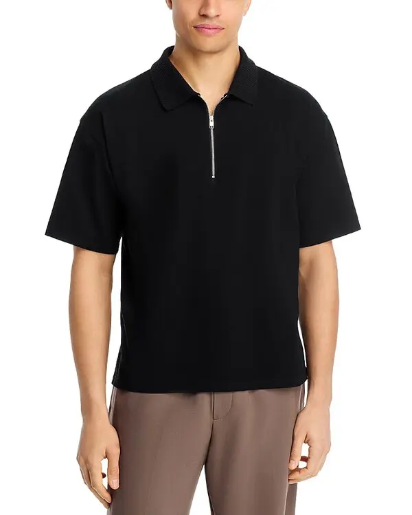 FRAME Zip Polo Shirt