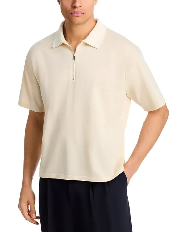 FRAME Zip Polo Shirt