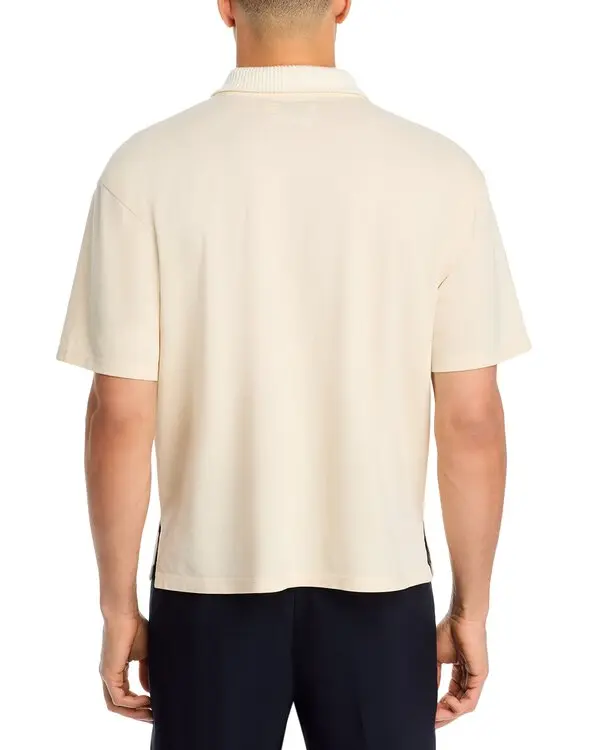 FRAME Zip Polo Shirt