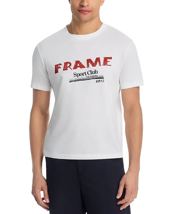 FRAME Vintage Sports Club Logo T-shirt Exclusive