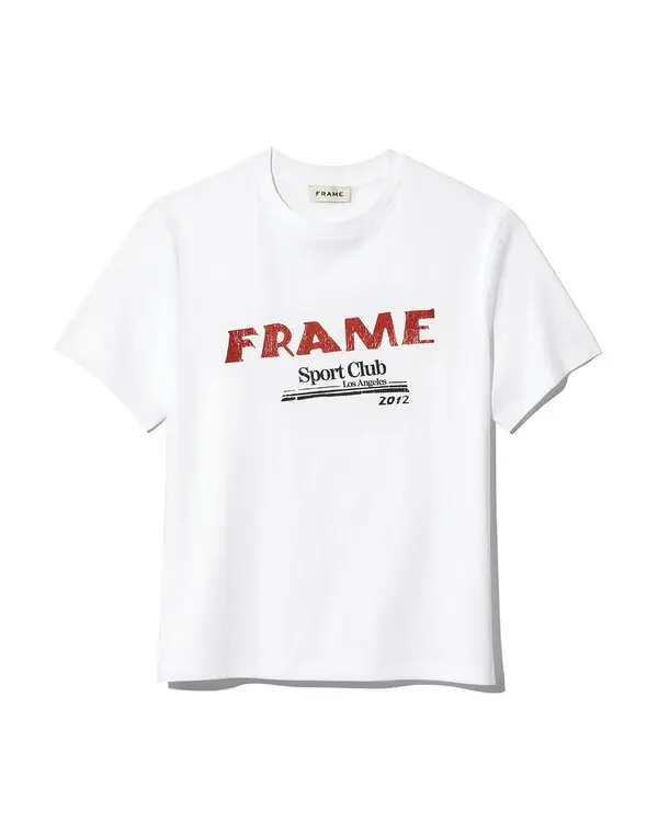FRAME Vintage Sports Club Logo T-shirt Exclusive