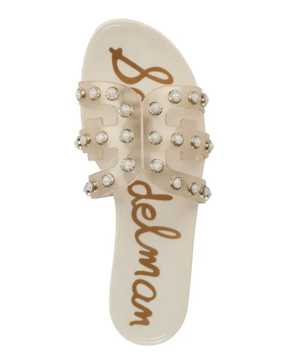 Sam Edelman Bay Jelly 2 Sandals - Transparent Ivory