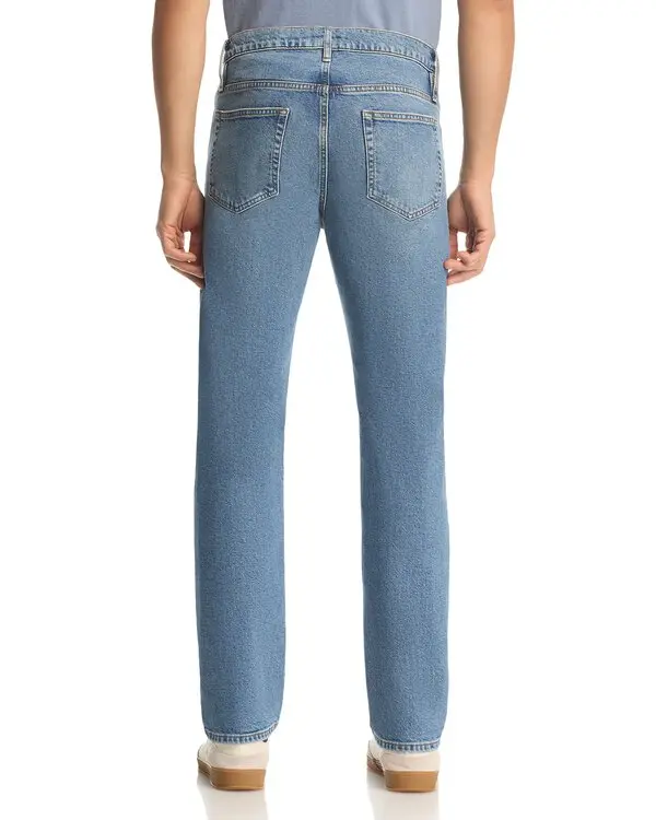 FRAME Straight Fit Denim Jeans - Old Town