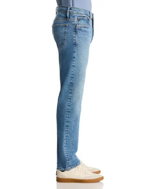 FRAME Straight Fit Denim Jeans - Old Town