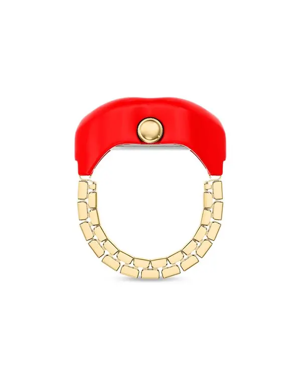 Fossil Lips Watch Ring, 23mm X 6mm