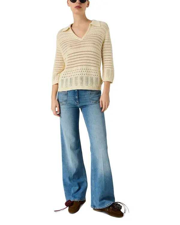 Gerard Darel Layla Polo Sweater