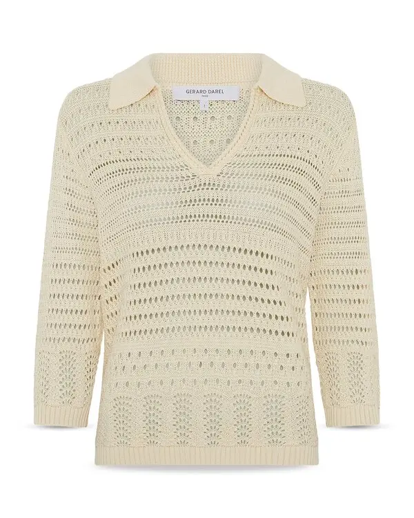 Gerard Darel Layla Polo Sweater