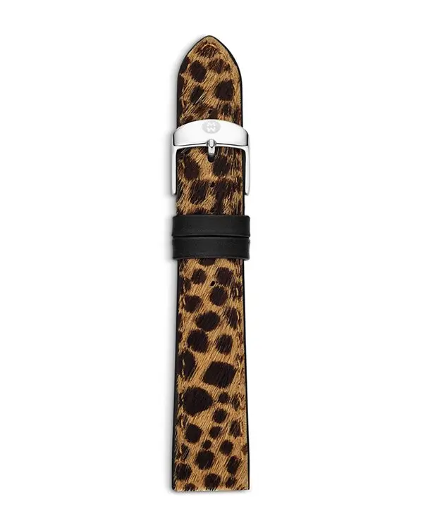 Michele Watch Strap - Leopard
