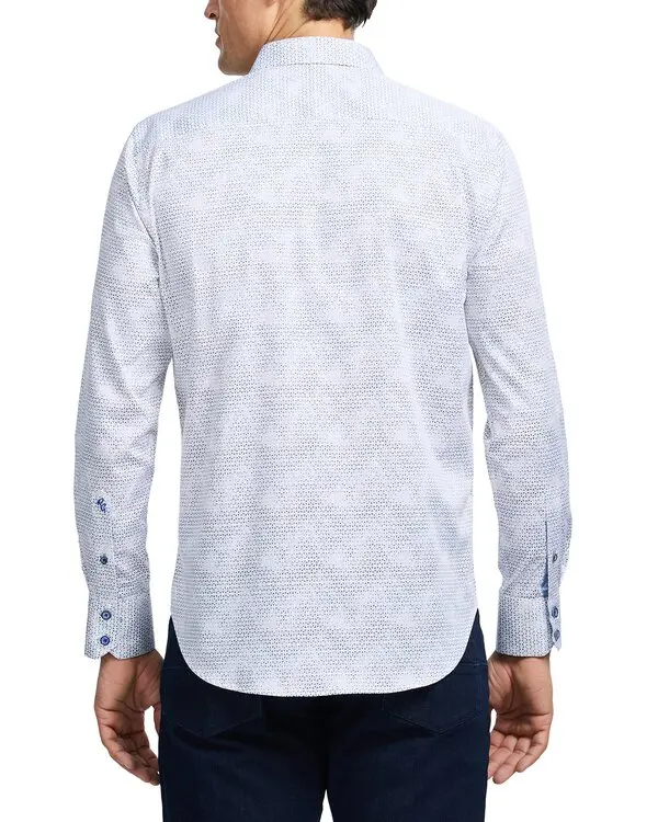 Robert Graham Akehurst Patterned Long Sleeve Woven Shirt