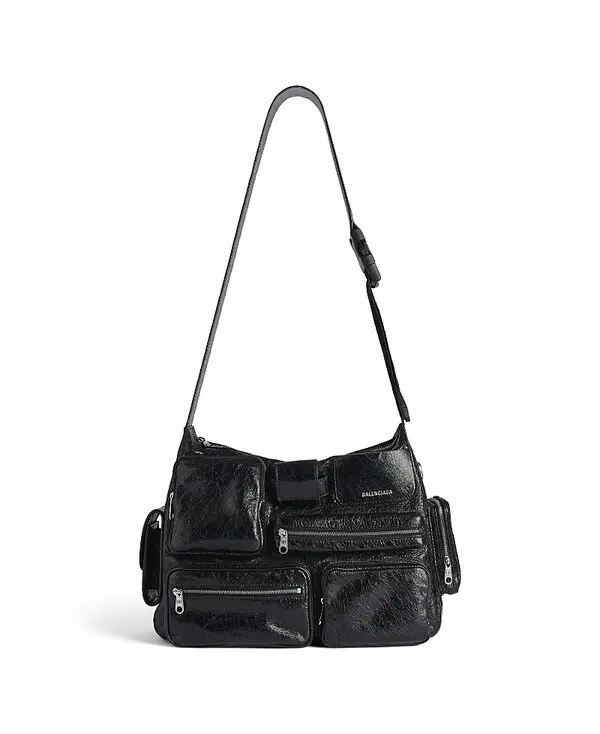 Balenciaga Superbusy Messenger Bag - Black