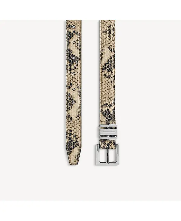 Balenciaga Bb Editor Belt - Natural