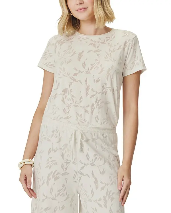 Splendid Air Burnout Tee - Shell Windswept