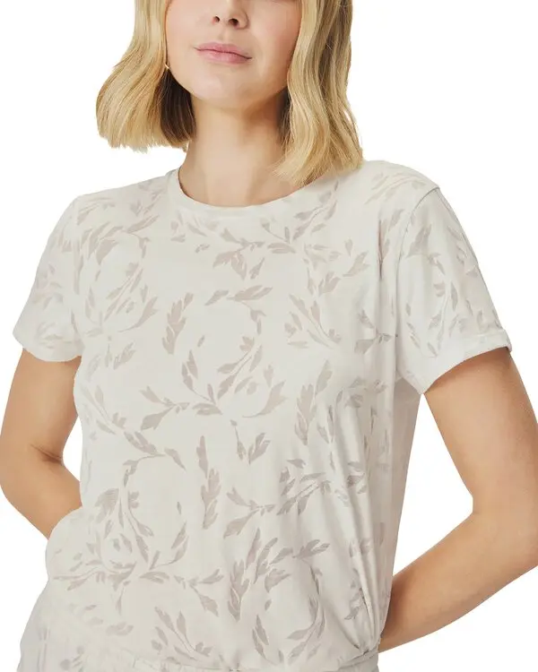 Splendid Air Burnout Tee - Shell Windswept