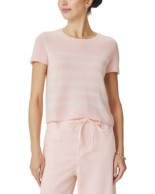 Splendid Emerson Stripe Sweater - Rose Petal/shell
