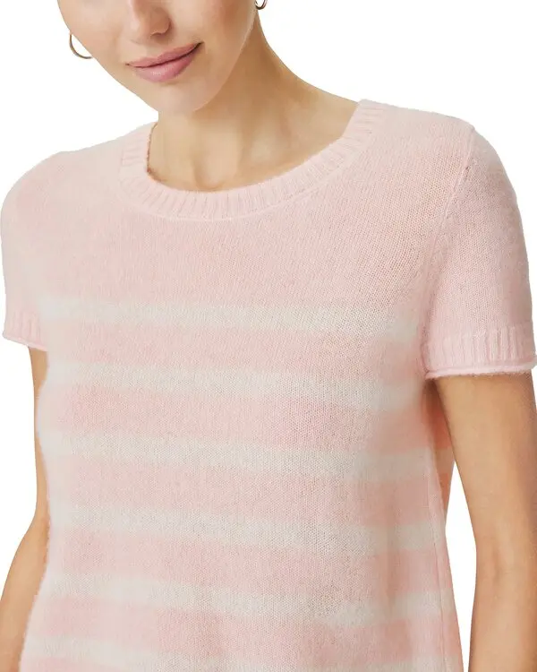 Splendid Emerson Stripe Sweater - Rose Petal/shell