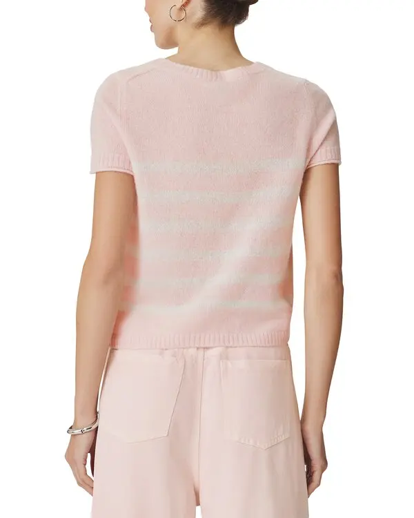Splendid Emerson Stripe Sweater - Rose Petal/shell