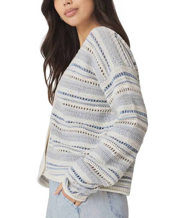 Splendid Addison Stripe Cardigan Sweater