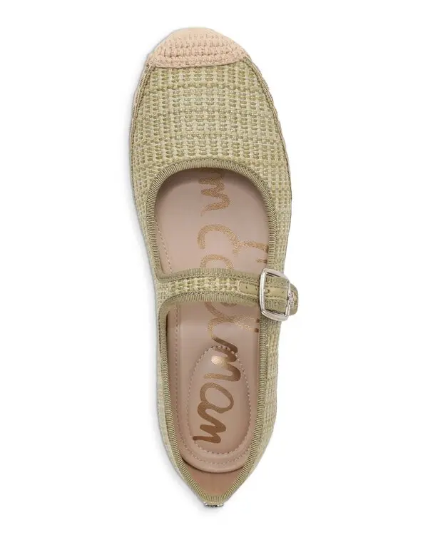 Sam Edelman Mackie Espadrille Flats - Washed Sage