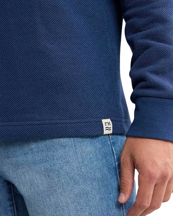 FAIR HARBOR Tailwind Pullover Hoodie - Navy Twill
