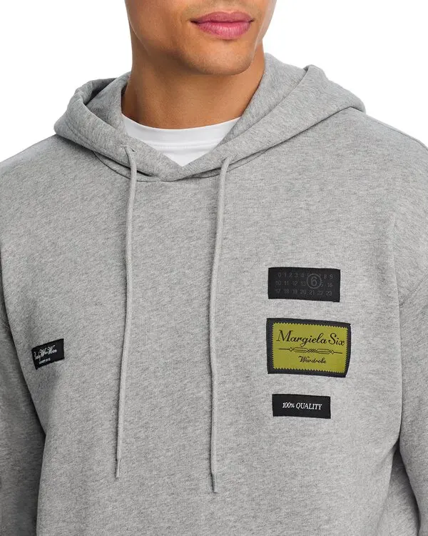 MAISON MARGIELA Patch Drawstring Hoodie