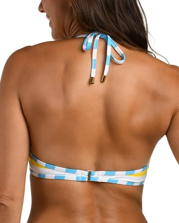 La Blanca Coastal Halter Bikini Top