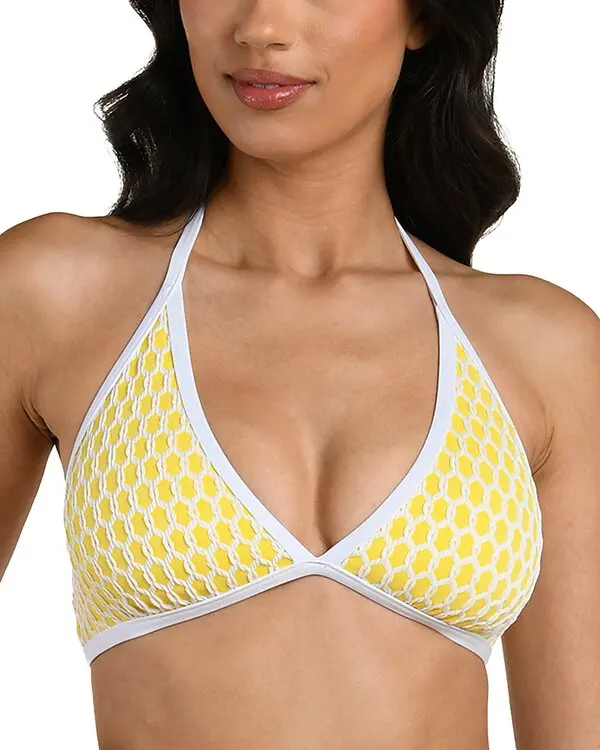 La Blanca Halter Bikini Top - Soleil