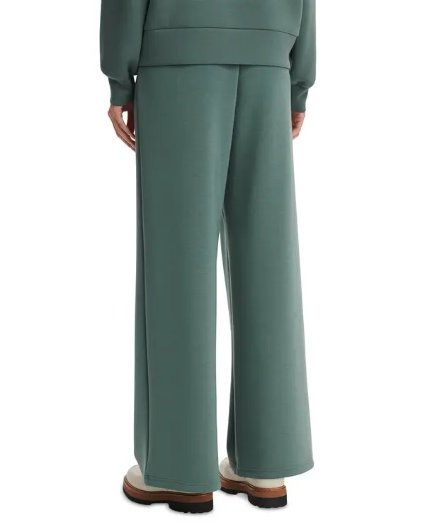 Varley Extra Wide Leg Pants - Dark Forest