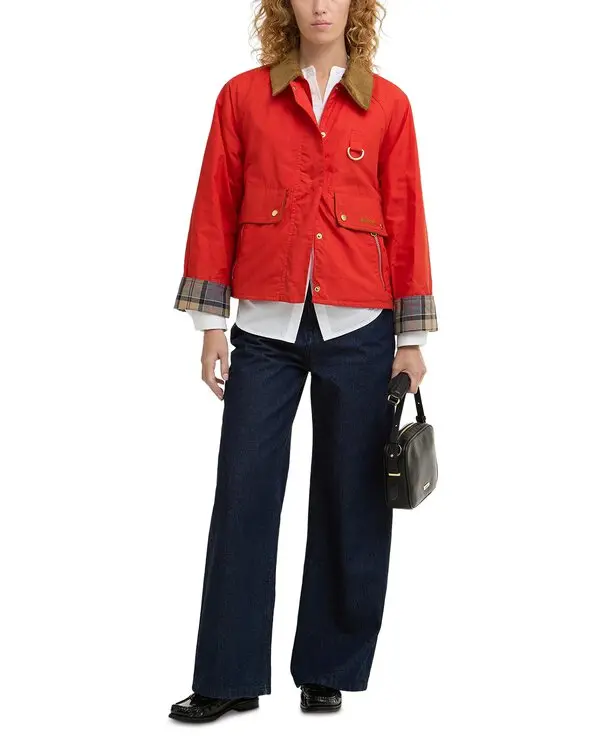 Barbour Mackworth Jacket - Vermillion