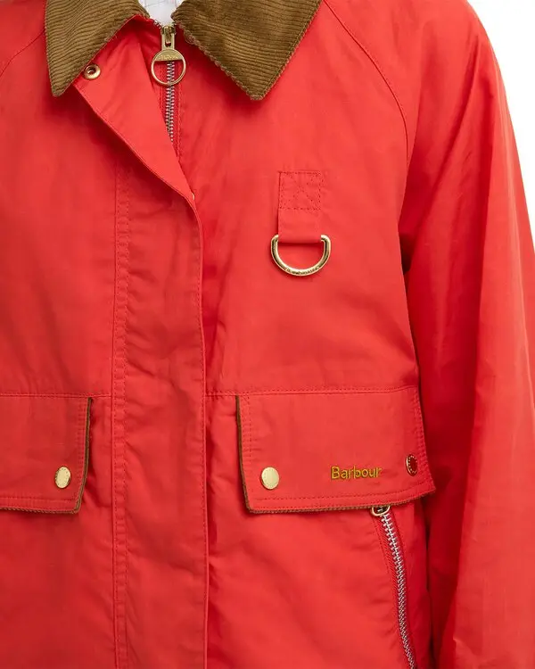 Barbour Mackworth Jacket - Vermillion