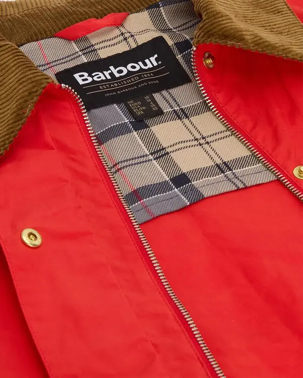 Barbour Mackworth Jacket - Vermillion