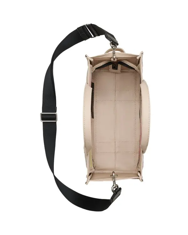 Marc Jacobs The Punk Scribble Canvas Medium Tote Bag - Beige