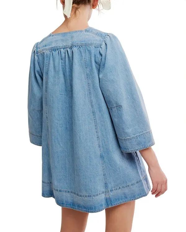 Free People Goldie Denim Mini Dress