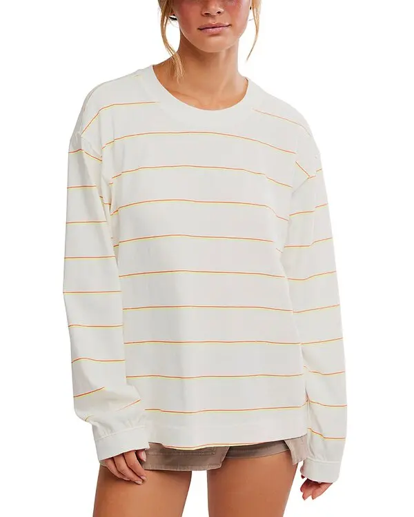 Free People Hustle Loose Top - Awning