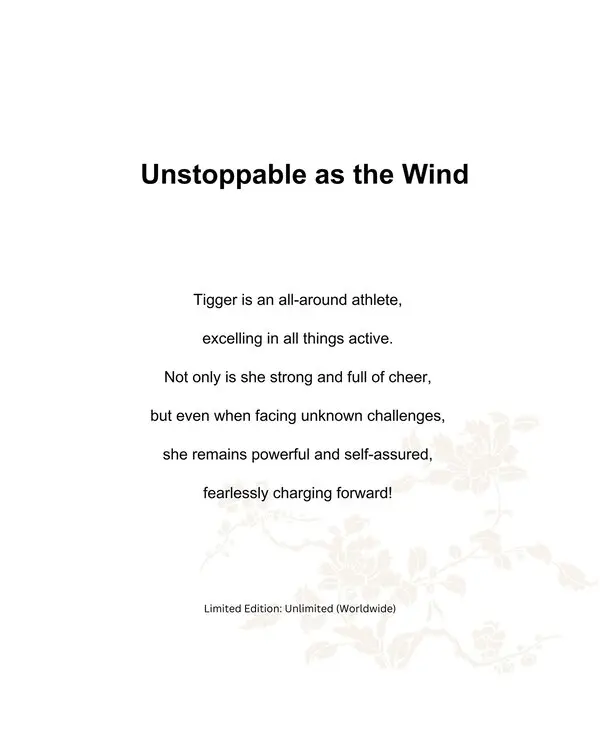 LIULI Ruyi's Twelve Blessings Unstoppable As The Wind Crystal Glass Sculpture - Amber/gold/red/clear