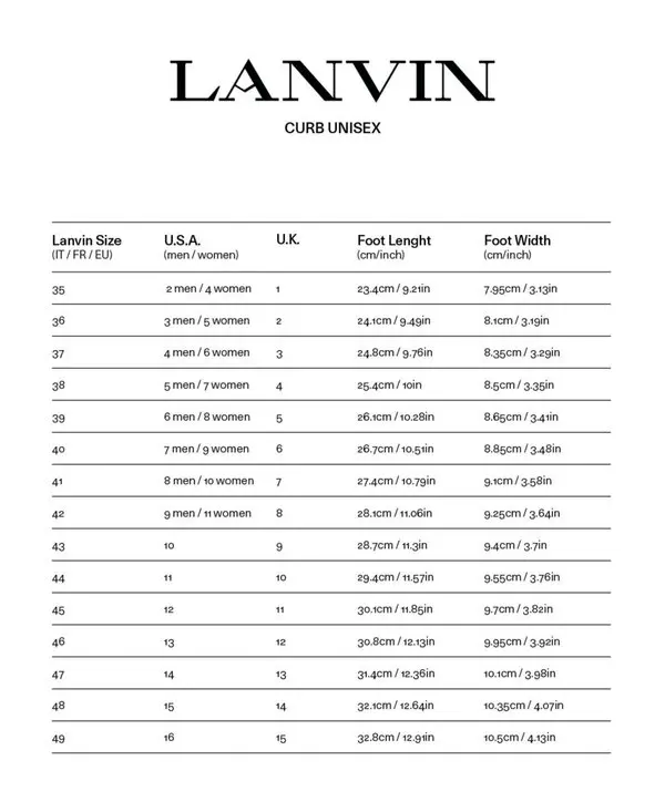 LANVIN Curb Canvas Sneakers With Topstitching