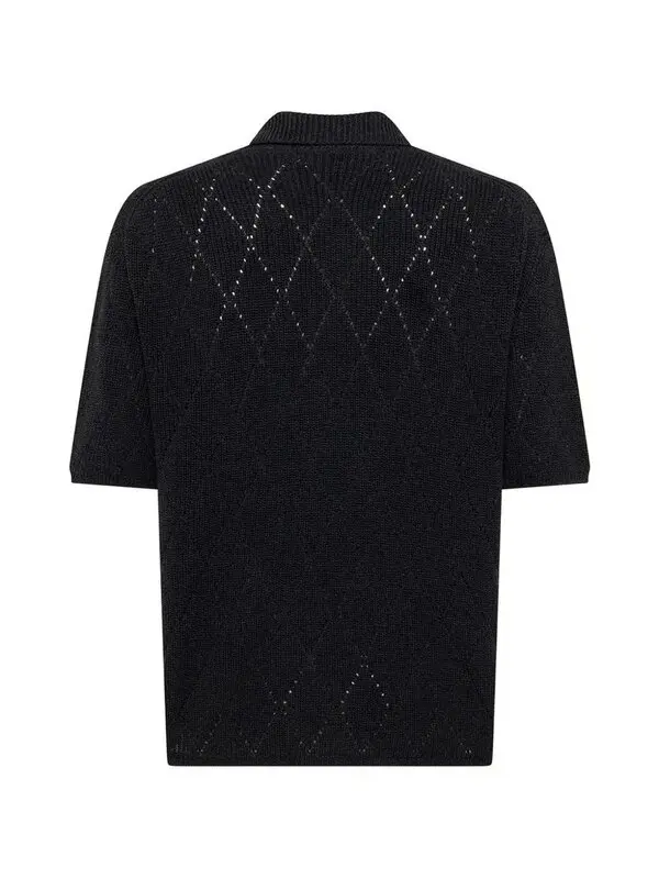 LANEUS Short-sleeve Cardigan
