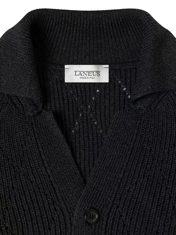 LANEUS Short-sleeve Cardigan