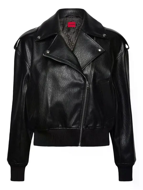 Hugo Zip-up Biker Jacket