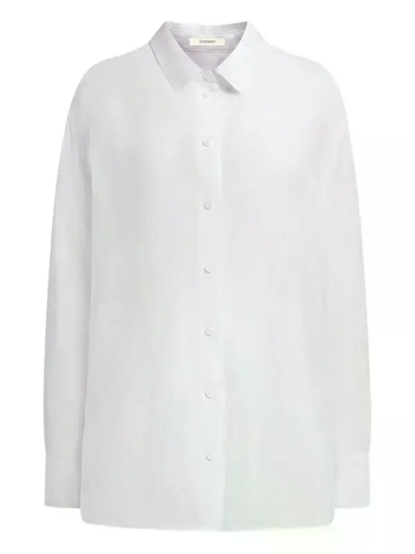 12 STOREEZ Buttoned Ramie Shirt