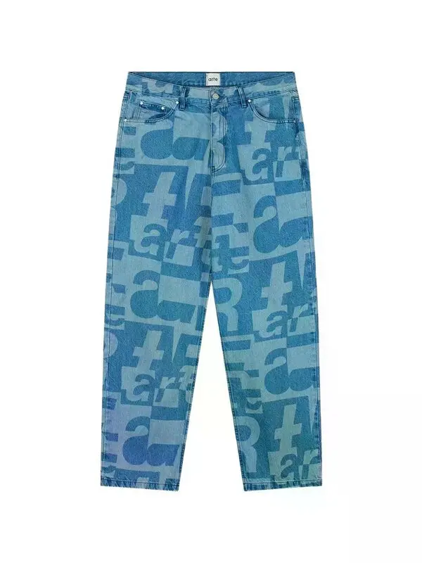 ARTE ANTWERP Button-fastening Jeans - Blue